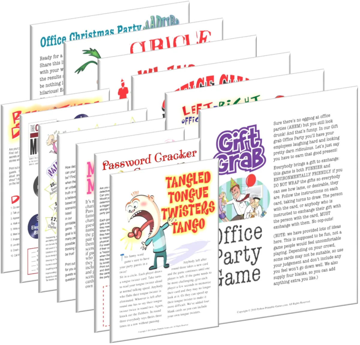 Printable All Games For The Office FREE Party Games Bundle Print printable-all-games-for-the-office-free-party-games-bundle-print