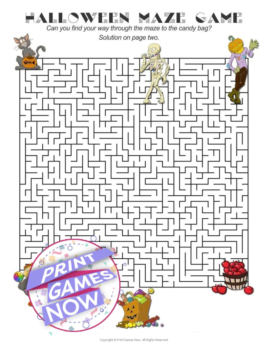 Scary Maze Kids